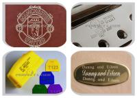 China Automatic Positioning Laser Engraving Machine For Deep Carved Metal for sale