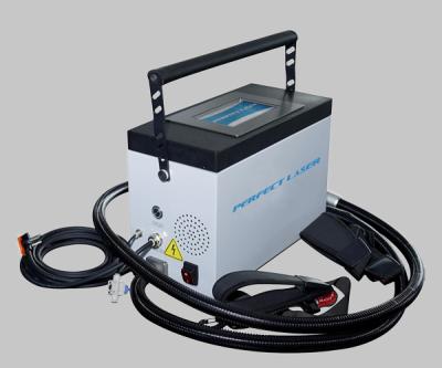 China Portable Handheld Metal Steel Aluminum Laser Cleaning Machine Air Pressure 0.3-0.8MPa Laser Frequency Range 20-200 kHz for sale