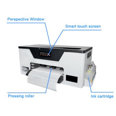 중국 작은 A3 데스크톱 단일 머리 흰 잉크 열 전송 프린터 DTF 열 전송 기계 판매용