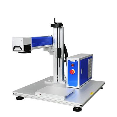 Cina 650 caratteri/secondo Velocità di marcatura Macchina di marcatura laser con metodo di scansione 2D di precisione e raffreddamento ad aria in vendita