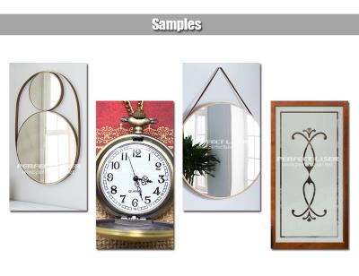 Cina Macchina di taglio automatico di vetro piccolo per cerchio di vetro a specchio curvo ovale in vendita