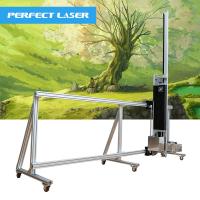 China Outdoor Indoor Automatic Vertical Wall Printer Uv Ink 3D Wall Printing Machine Robots for Paintings and Wall Arts Decor Wallpaper for sale