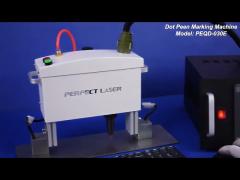 Dot Peen Marking Machine Laser portátil industrial com controle do LCD