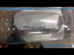 Industrieller Handheld Portable Inkjet Drucker für Chargencode / Verfallsdatum / Barcode / Qr-Code