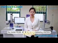 Machine de marquage laser à fibre 20W 30W 50W pour métal et plastique avec CE FDA