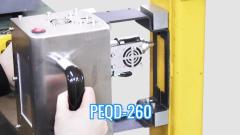 LCD Touch Screen Control Portable Handheld Battery Electrical Dot Pin Marking Machine PEQD-260