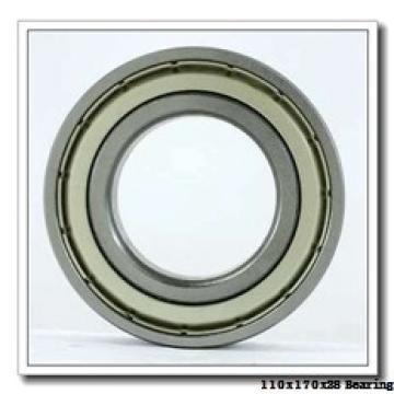 China 110 mm x 170 mm x 28 mm NSK 7022A5TRSU angular contact ball bearings for sale