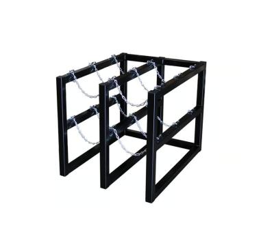 Cina Metallo all'aperto Fab Products Black dello scaffale del carro armato di 2 O2 del cilindro in vendita