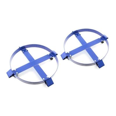 中国 1000LB Stainless Steel Drum Dolly Blue 30 Gallon Drum Dolly 1000 Pound Capacity 販売のため