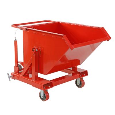 China Auto vermelho que despeja o estojo compacto do escaninho da descarga da empilhadeira dos contentores 7000LBS à venda