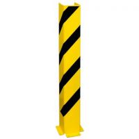 China 400mm Pallet Racking Upright Protectors Hardware Fabrication Right Angle for sale