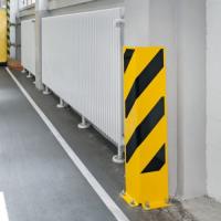 China Right Angle Pallet Rack Guards 800mm Racking Upright Protectors for sale