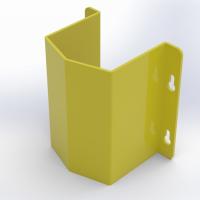 China Wall Mounted Pipe Protection Guard Galvanized Metal Pipe Protector for sale