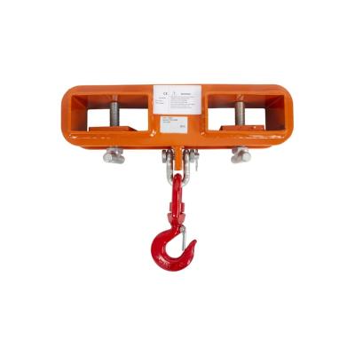 China Oranje de Haakgehechtheid van de Vorkheftruckwartel 1 Ton1000kgs Capaciteit Te koop