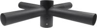 China 2.5in Horizontal Tenon Adapter 90 Degree Quad Spoke Bracket for sale