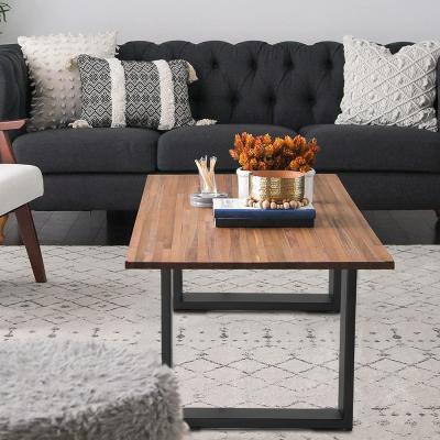 Cina 600lbs Modern Metal Table Legs Square 16 Inch Black Iron Bench Legs in vendita