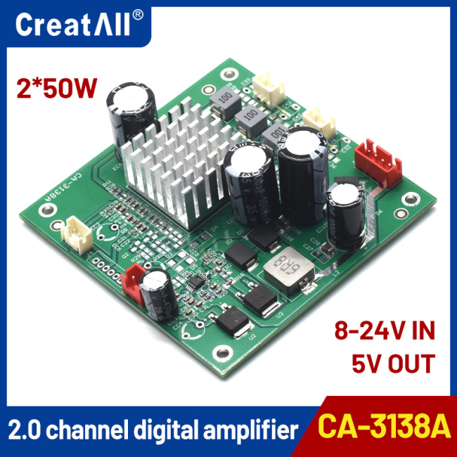 CA-3138A amplifier board technical details