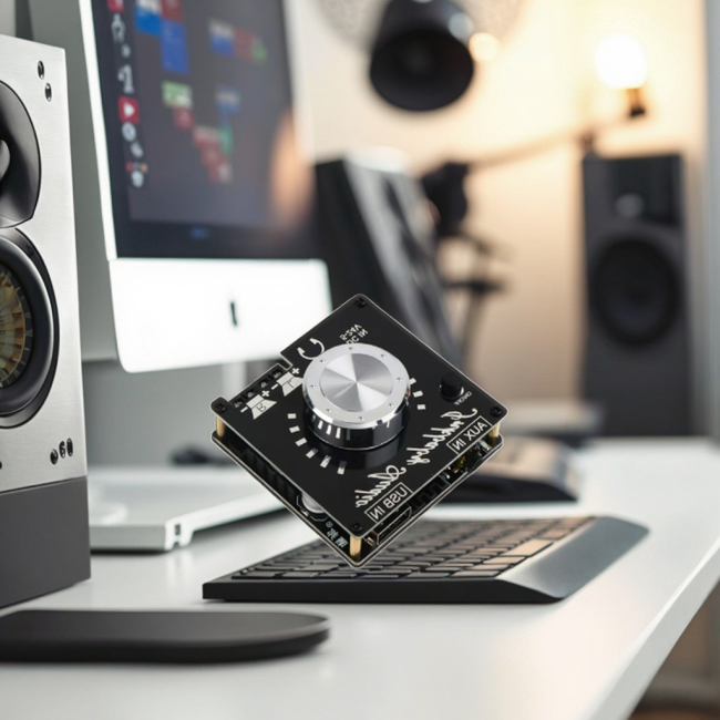 CA-1017 Amplifier Board side view