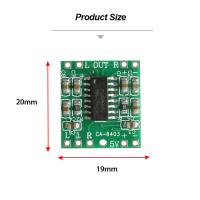 China Ultra Small 20x19mm Audio Amplifier Module with 2x3W Output and 5V DC Power Class D Digital Power Amplifier Board for sale