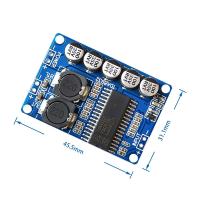 China TDA8932 35W Digital Power Amplifier Module with High Efficiency and 4/6/8 Ohm Speaker Impedance for sale