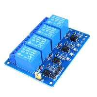 China 5V Optocoupler 4 Channel Relay Module IED Programming STEM Education for sale