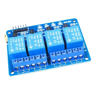 China 5V Optocoupler 4 Channel Relay Module IED Programming STEM Education for sale