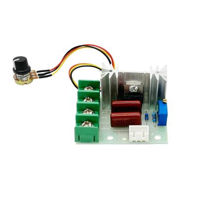 China Potenciómetro de Dimmers Governor Module del regulador de la velocidad del motor de la CA 220V 2000w en venta