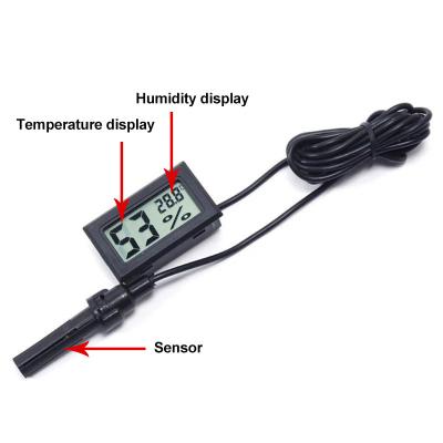 China FY12 Digital Thermometer Controller LCD Digital Thermometer Hygrometer for sale
