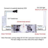 China DC 12V 24V Smart Sensor Module PIR Motion Sensor Module Switch for sale