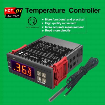China LCD Display Digital Humidity Controller 10A With NTC Sensor AC 110-220V for sale