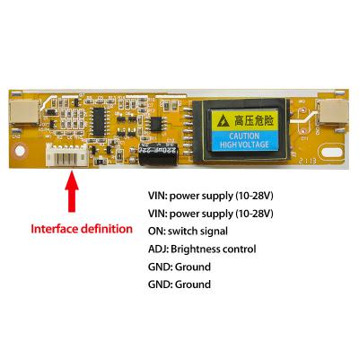 Quality CA-1502 Puerto pequeño 15-22' Universal LCD Inverter Board para PC Monitor 2 lámparas CCFLfor sale