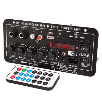 China 24V/220V CAR AMPLIFIER Monoversterker voor subwoofer en dubbele microfoon Karaoke Audio for sale