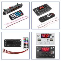China Bluetooth 5.0 MP3 Decoder Board with 100W Power and Multi-Format Support for USB TF FM AUX for sale