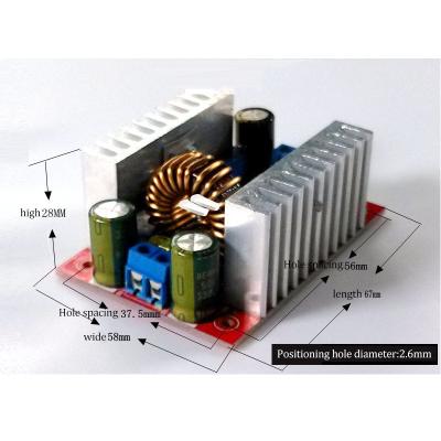 中国 400W 15A DC ステップアップブーストインバーター変換ボード LEDドライバー電源モジュール 販売のため