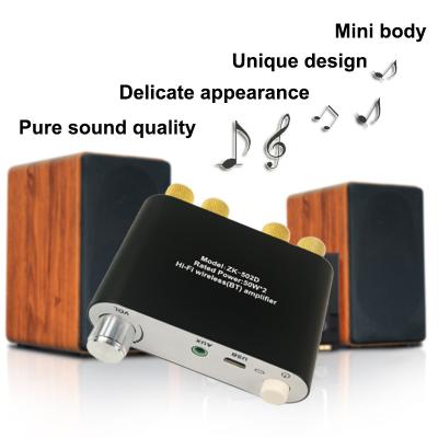 China 50W*2 BT 5.0 Audio Power Amplifier Board Module 2.0 Dual Channel Stereo Receiver Amplifier for sale