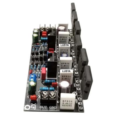 중국 300W 싱글 채널 1943 5200 토시바 트랜지스터 음향 증폭기 후단 업그레이드 판매용