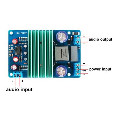 China High Power 250W Class D HIFI Digital Amplifier Board LM3886 Receiver for Professional for sale