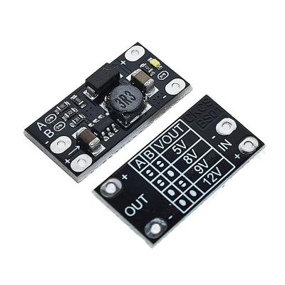 China 3.7V tot 12V Lithiumbatterij Spanningsstroomvoorziening Module DC-DC Booster Converter IC's Te koop