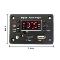 China Bluetooth MP3 Decoder Board with USB FM Radio Voice Recorder Function Supports WAV Usage and Screen for sale