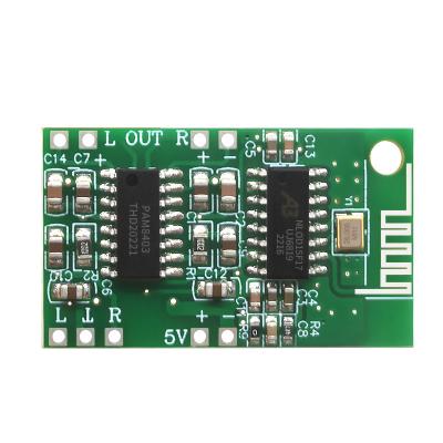 China 5V Amplificador de Potência de Áudio Digital Classe D Modulo estéreo Bluetooth 5.0 e chipset PAM8403 à venda
