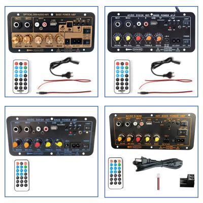 China 10W 20W Pull Rod Sound Power MP3 Player Trolley Speaker BT Amplifier Board With Microphone for sale