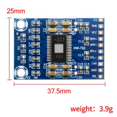China Home Amplifier TPA3116D2 Audio Board DC 12V-24V 2x50W Dual Channel Mini Digital Amplifier D Class for sale