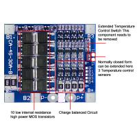China CA-4S-30A-B Lithium 18650 BMS Battery Protection Board 30A 14.8V 12.8V 4s Bms Board for sale