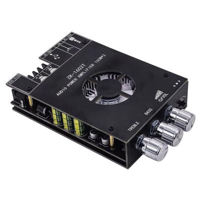 China ZK-1602T 2*160W 2.0 Channel  Digital Power Amplifier Module Class D Audio Stereo BT 5.0 Subwoofer Amplifier Board ZK-1602T for sale