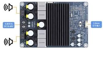 China TPA3255  2x300W High Power Dual Channel Stereo Audio Amplifier Digital Power Amplifier Board for sale