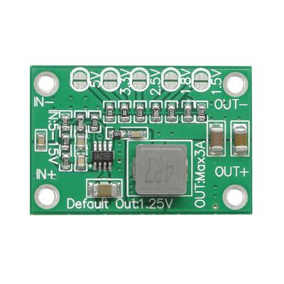 중국 크레탈 CA-1235 3A 5V-15V 조절 전압 변환기 20mm 통합 회로 모델 LED TV 전원 공급 모듈 판매용