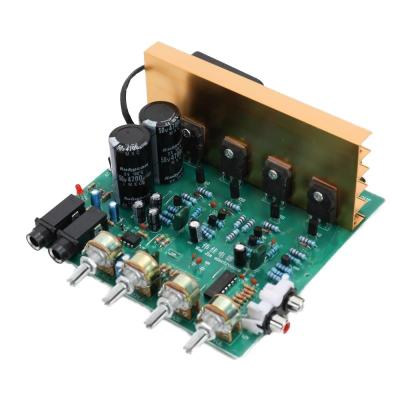 China 100W 2.0 Channel Audio Amplifier Board PCB Module 16x14x6cm for sale