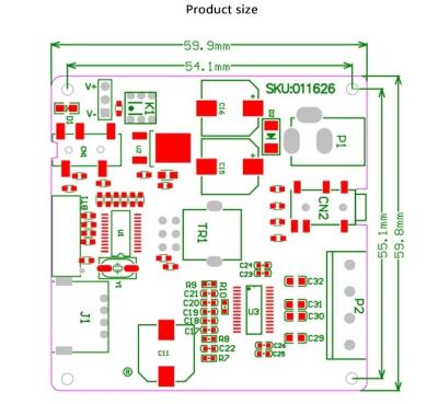 China CA-1017 30W Stereo Bluetooth Amplifier Board with 24V Output for sale