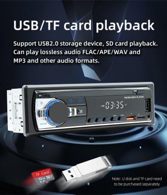 China Creatall Universal Car Stereo USB/SD AUX & FM Receiver with AI Audio USB Charging Plastic Receiver & Amplifiers for sale