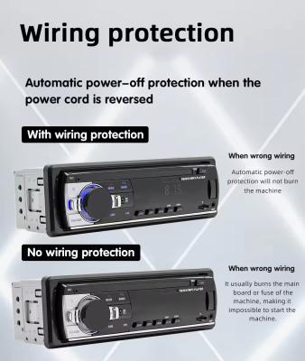 China Creatall Universal Car Stereo USB/SD AUX & FM Receiver with AI Audio USB Charging Plastic Receiver & Amplifiers for sale